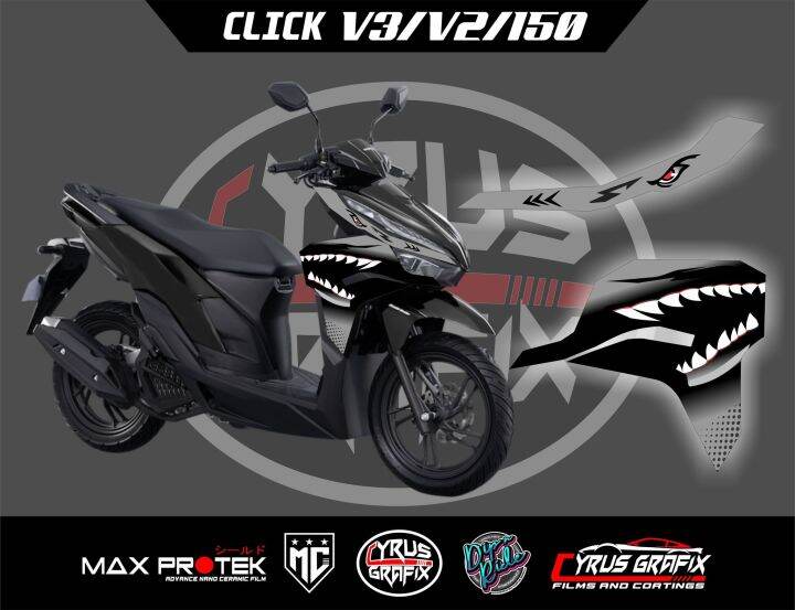 Honda Click Side Decals Sticker 150 v2/v3 | Lazada PH
