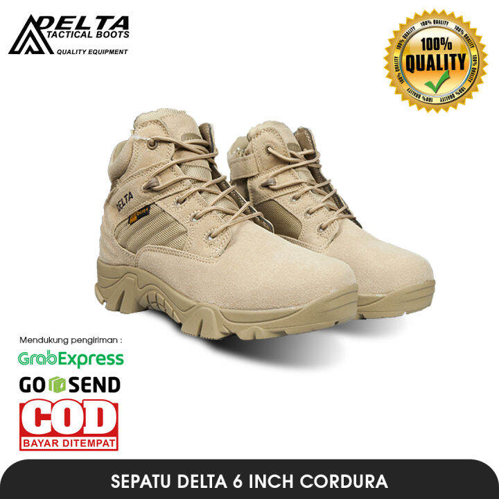 Sepatu Delta Boots Tactical Army - Gurun | Lazada Indonesia