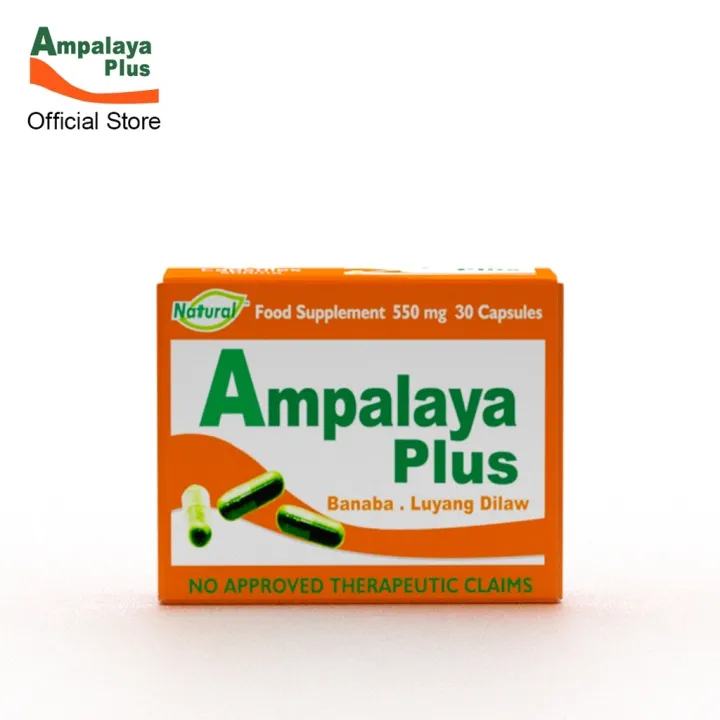 Ampalaya Plus 550mg Capsules Blister Pack of 30s | Lazada PH
