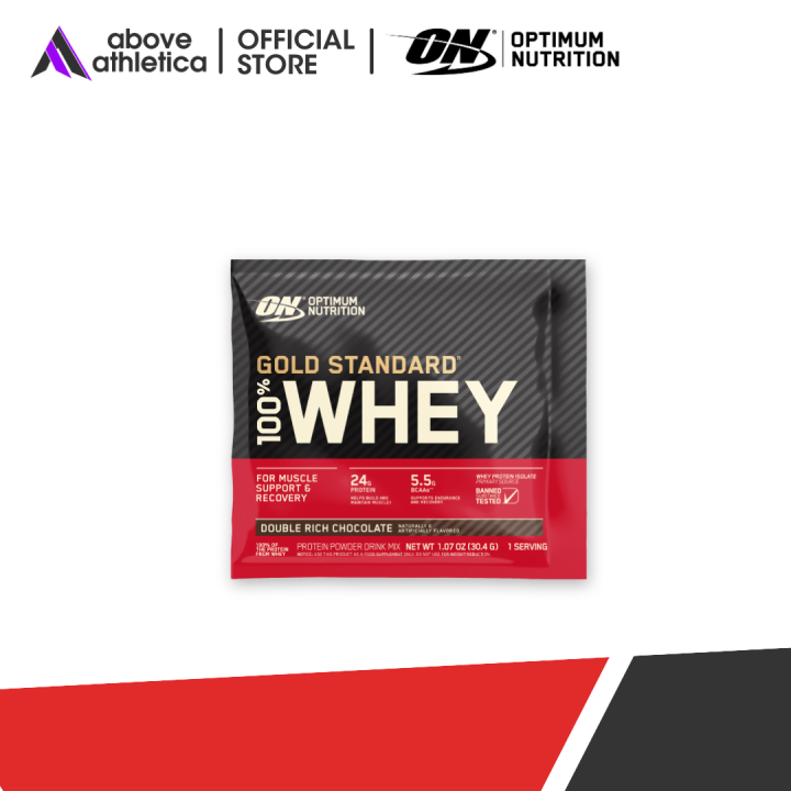 Optimum Nutrition Gold Standard 100% Whey Protein Powder Single Serve Sachet - 1 Serving | Lazada PH