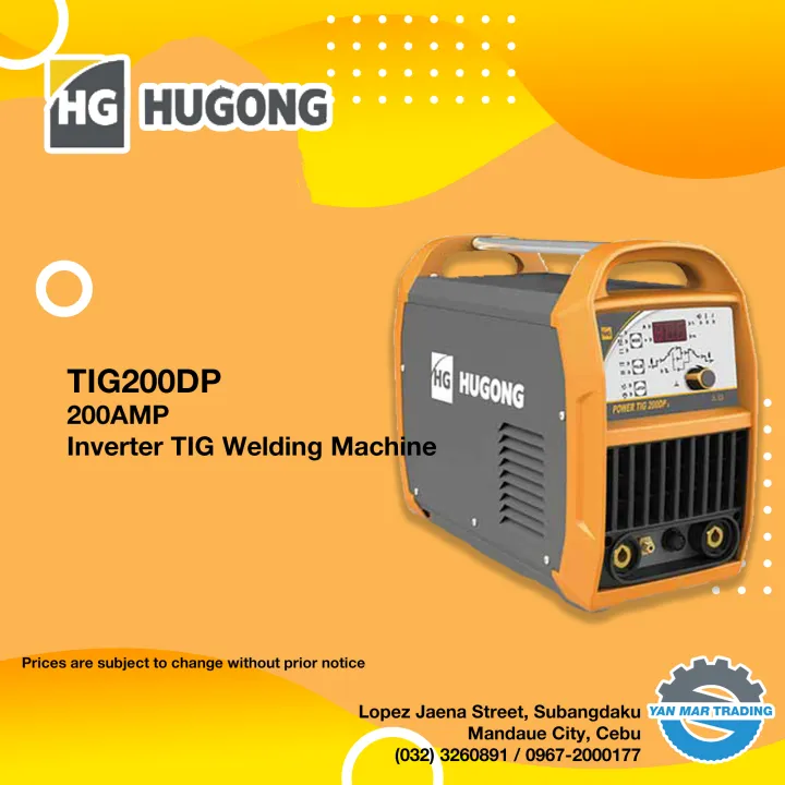 Hugong TIG200DP Inverter TIG Welding Machine | Lazada PH