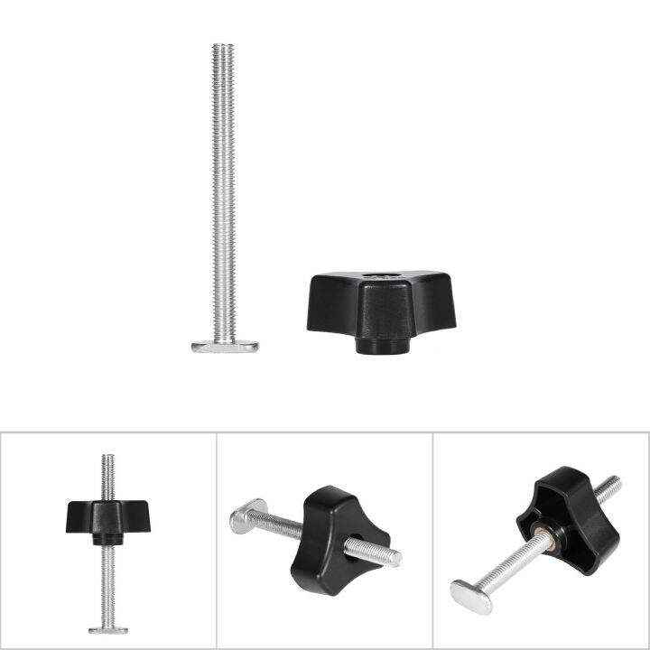 T-Slot Clamp Hold Down Clamp M8 Hold-Down Clamp Quick Acting Silver for ...