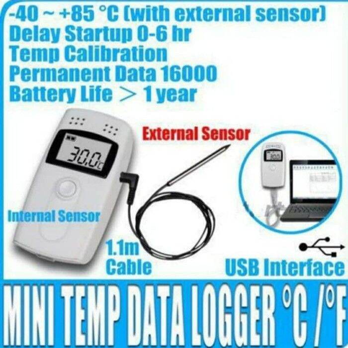 TEMPERATURE DATA LOGGER ELITECH ORIGINAL-RC-4 | Lazada Indonesia