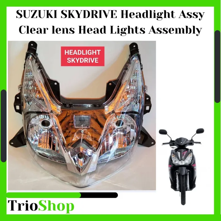 SUZUKI SKYDRIVE Headlight Assy Clear lens Head Lights Assembly | Lazada PH