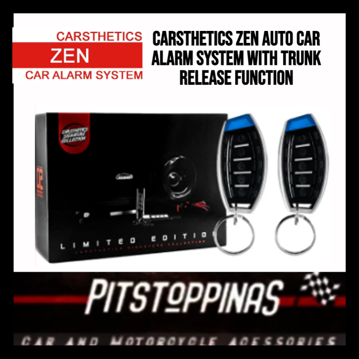 Carsthetics ZEN Auto Car Alarm System with Trunk Release Function ...