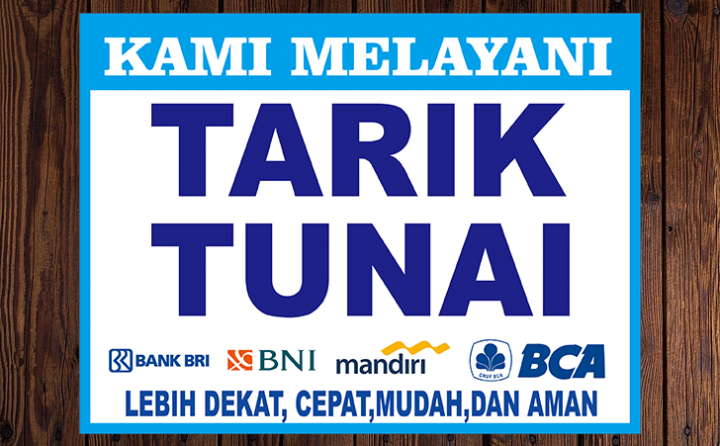 stiker kami melayani tarik tunai | Lazada Indonesia