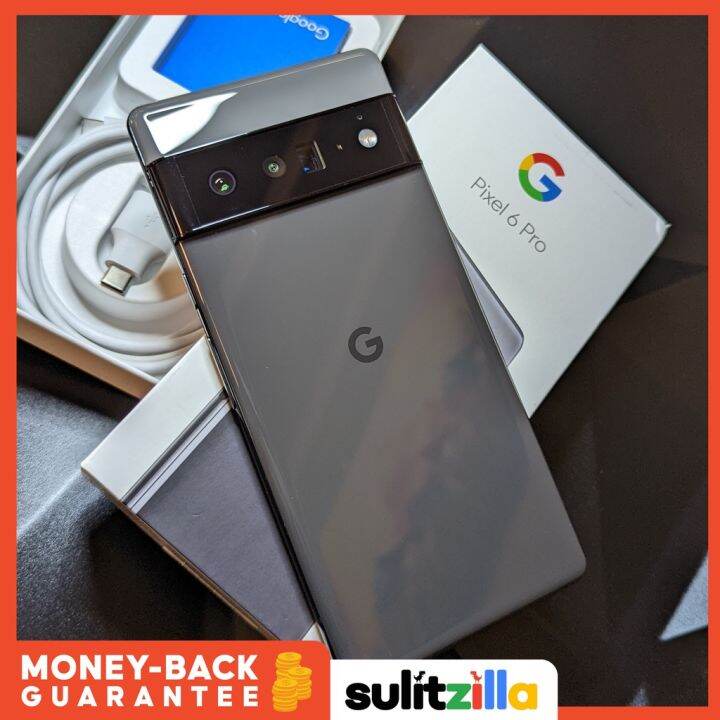 Google Pixel 6 Pro - 256GB, Stormy Black in Excellent Condition with ...