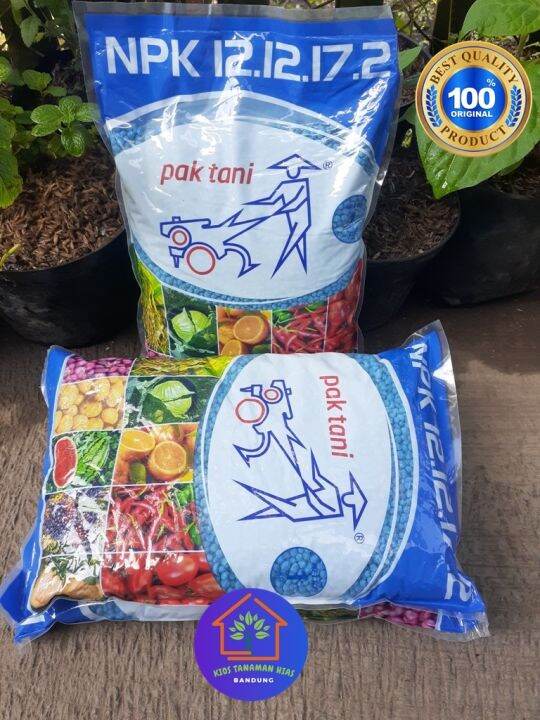 COD Pupuk NPK 12 12 17 2 Pak Tani 1 Kg Kemasan Pabrik / 500 Gram Repack | Lazada Indonesia