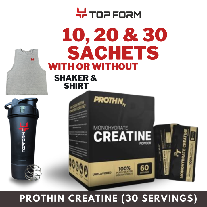 Prothin Monohydrate Creatine Powder 30 Servings ( No box ) | Lazada PH