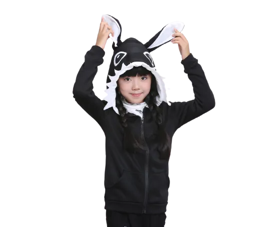 Hoodie Jacket Pambata cartoon character stitch | Lazada PH