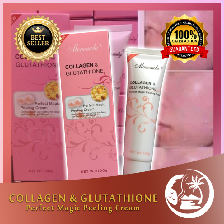 Leen Ong Nature Beauty Collagen And Glutathione Peeling Cream 100g