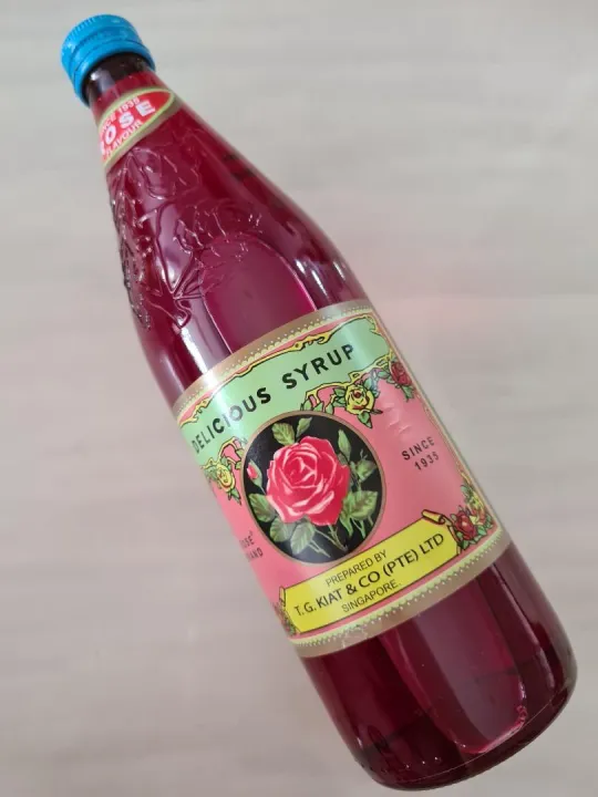 Rose syrup (sirop de rose) 750ml | Lazada PH