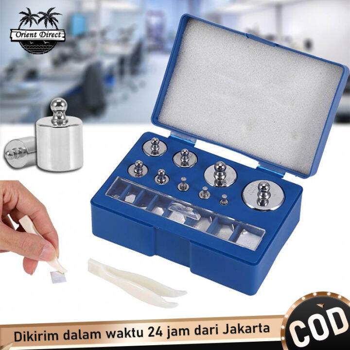 Bandul Anak Timbangan 1 set 10mg - 100gram kalibrasi scale digital ...
