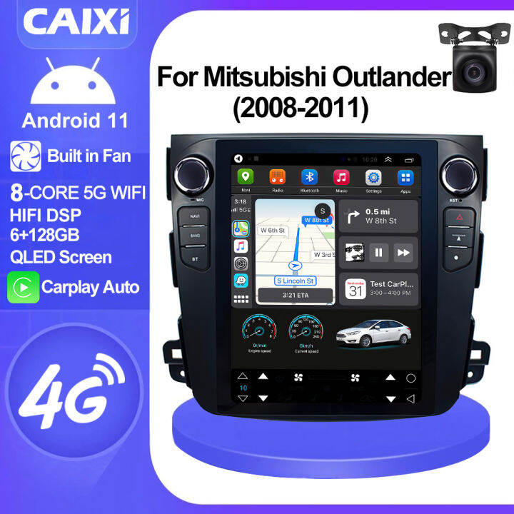 CAIXI GX9 2Din Android 11 Car Radio For Mitsubishi Outlander Xl 2 2008-2011 Multimidia Carplay ...
