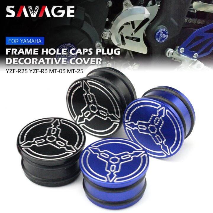 Frame Hole Cover Plug For YAMAHA YZF R25 R3 MT25 MT03 2014-2023 ...