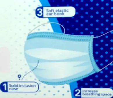 Maxcare Disposable Protective Face Mask 3 Layers Ear Hook 50pcs | Lazada PH
