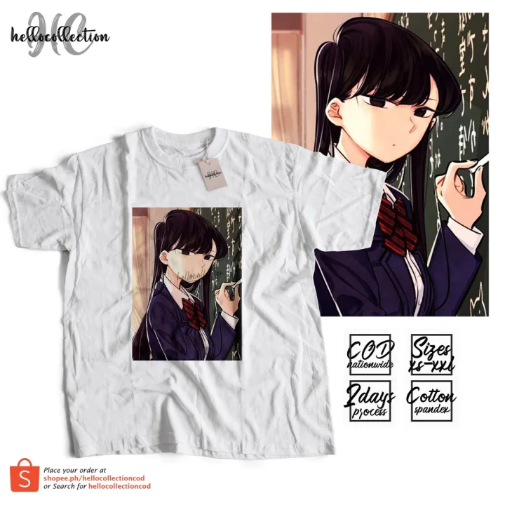 Komi Can't Communicate ANIME SHIRT 03 | Lazada PH