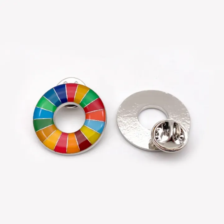 The Sustainable Development Goals Brooch United Nations SDGs Rainbow ... The Sustainable Development Goals Brooch United Nations SDGs Rainbow ...