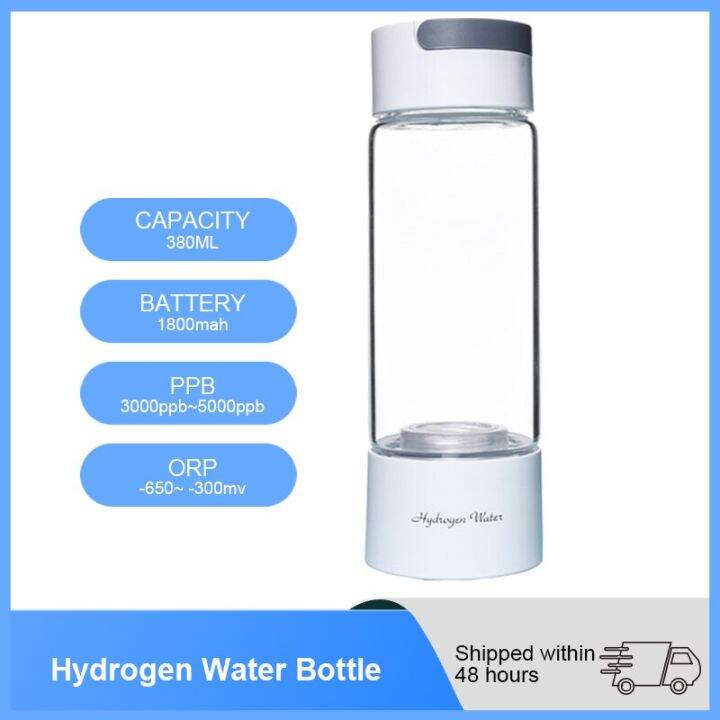 SPE/PEM 5000PPB Hydrogen Water Generator Bottle,1800mAh,Max up to ...