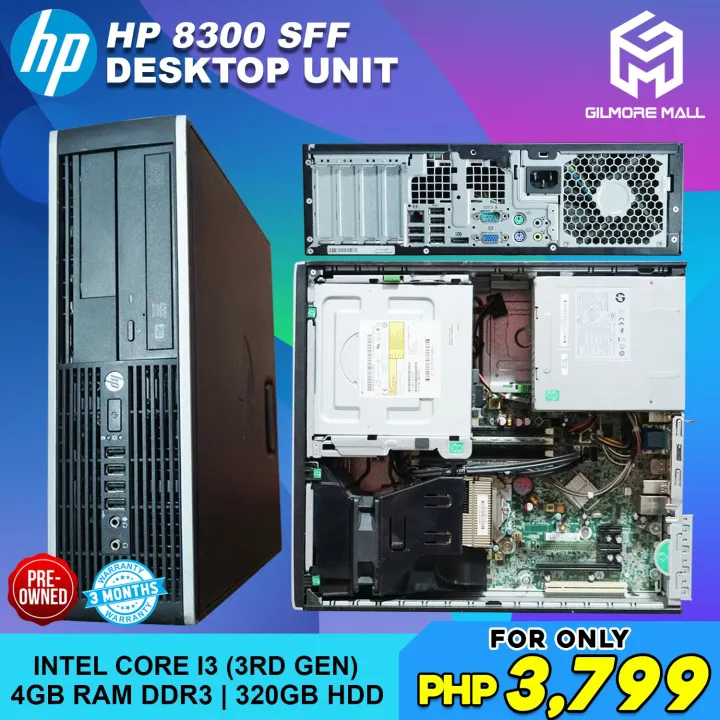 HP 8300 and NEC MATE SFF Desktop PC | Intel Core i3 3rd Gen 4GB RAM ...