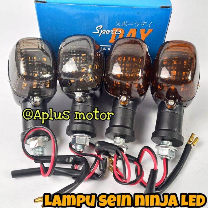 Sein Reteng Ninja RR Led Riting Kawasaki Ninja Set Kanan Kiri Sportsday ...
