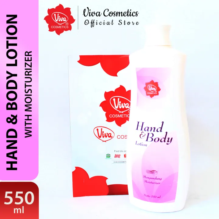 Viva Hand & Body Lotion 550 Ml / Menjaga Kelembaban Kulit | Lazada ...