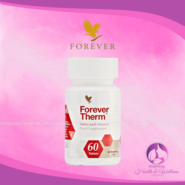 Forever Therm (60 Tablets) (1 Bottle) 58g - Herbs plus Vitamins and ...