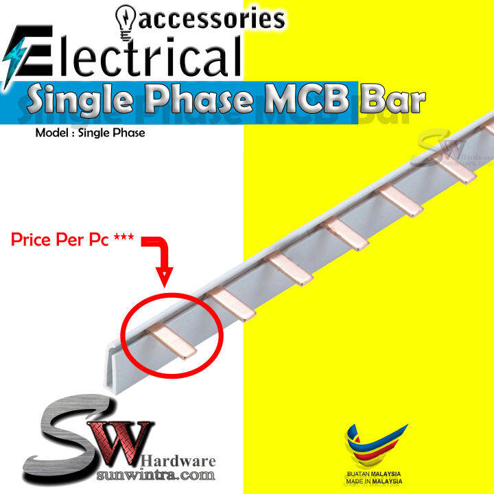 MCB Bar with insulation Insulated MCB Bar 1P | Lazada