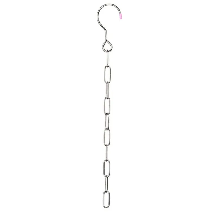 Stainless Steel Clothes Market Shop Display Hanging Chain Hooks With ...
