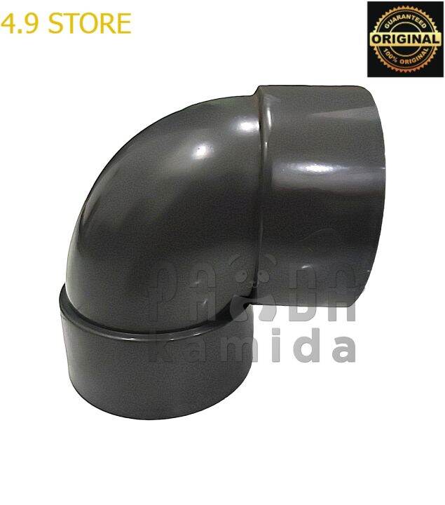 Keni 5 inch PVC / Knee 5" Elbow 5 L Pipa Paralon GREST PK2 | Lazada ...