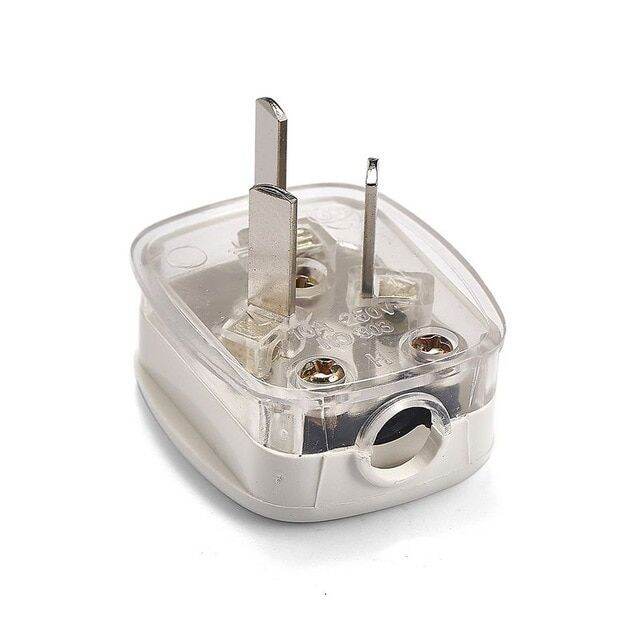 Au Plug Extension Cord Cable Connector 10a 250v Male Rewirable Plug Ac ...