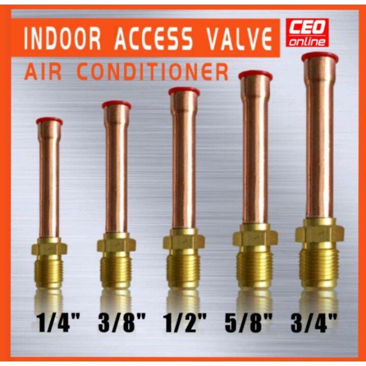 CEO 🇲🇾 Access Valve AIRCOND INDOOR ACCESS VALVE Air Conditioner Gas ...