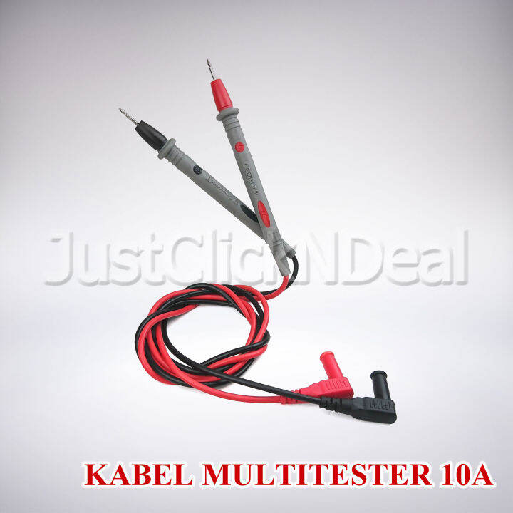 Kabel Probe 10A Multitester Avometer Multimeter | Lazada Indonesia