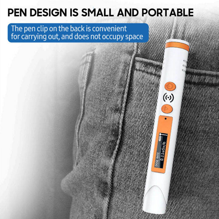 BO YIN Handheld Pen-Type Nuclear Radiation Detector Rechargeable Mini ...