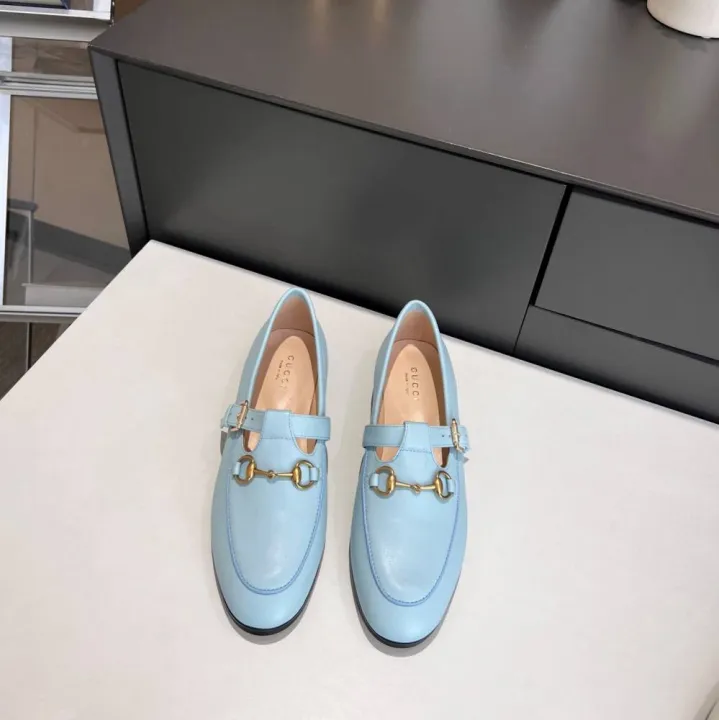 (Original Box) GG Women's Shoes 2022 New Ladies Horsebit Mary Jane ...