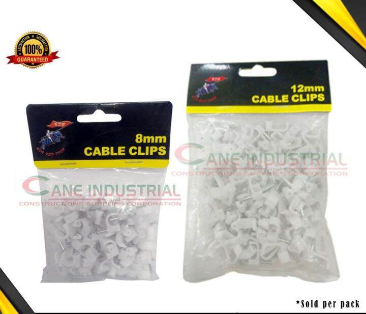 Cable Clips PVC Clamp ROUND 5MM | Lazada PH