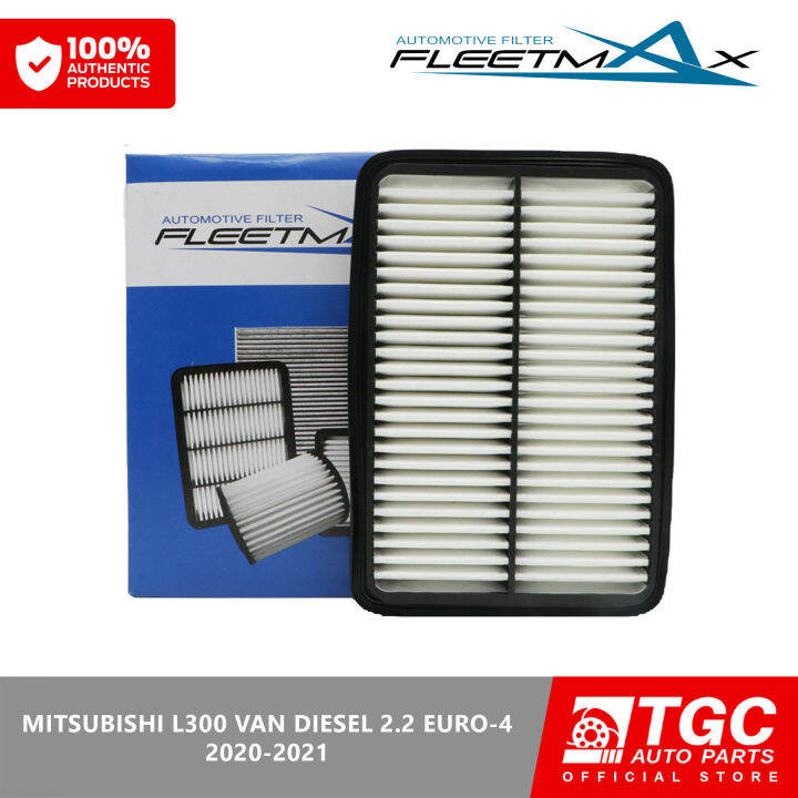 Fleetmax Air Filter / Air Cleaner Mitsubishi L300 Van Dsl 2.2 Euro-4 ...