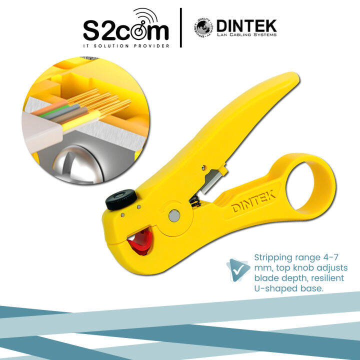 Dintek UTP / FTP / STP Cable Stripper | Lazada