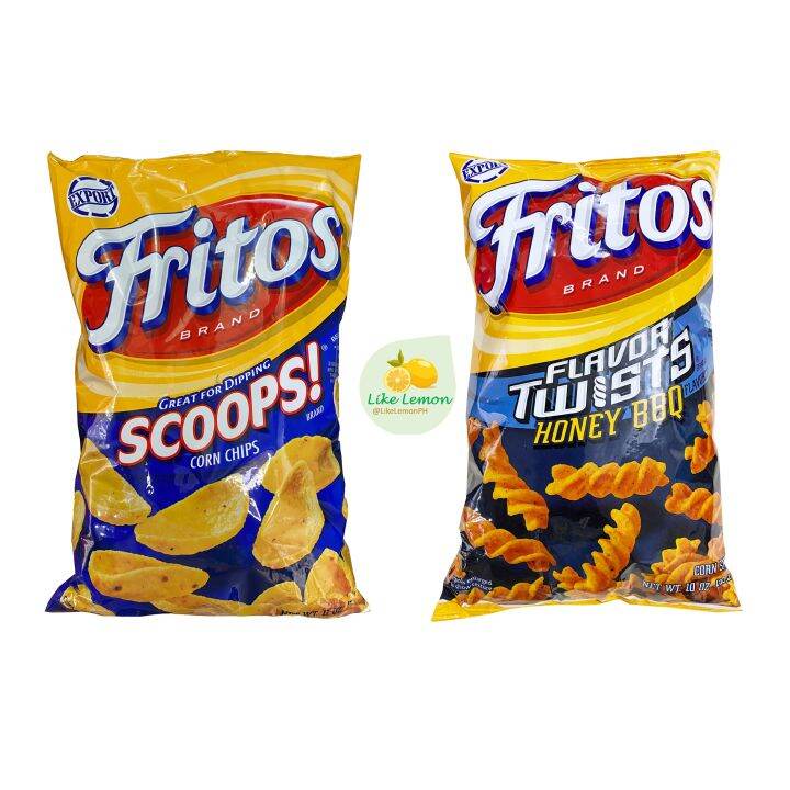 Fritos Twists Honey BBQ Scoops corn chips | Lazada PH