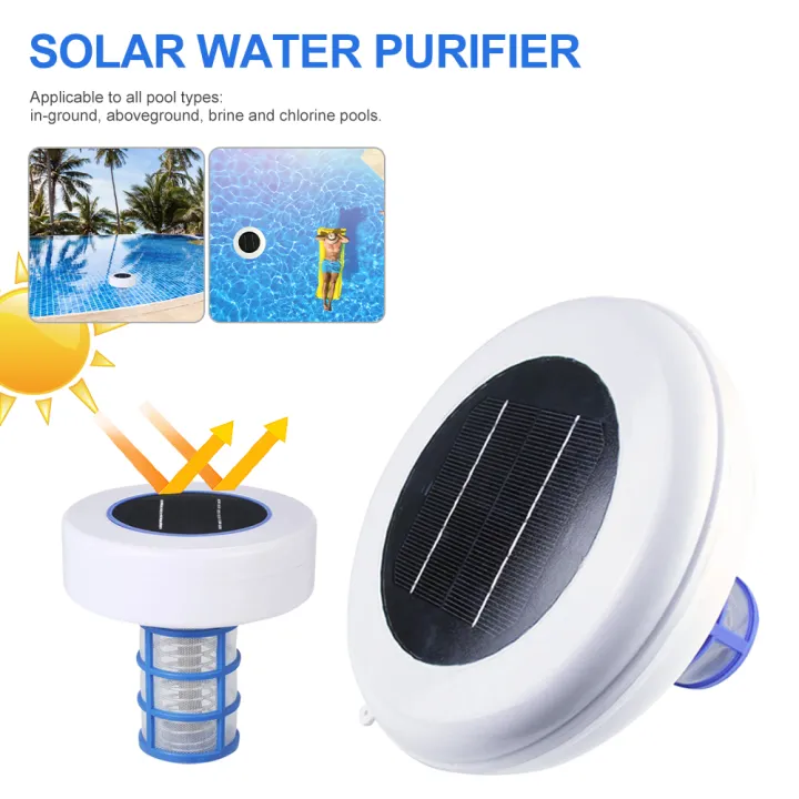 [Free Ship] Solar Pool Ionizer Copper Swimming Pool Purifier Reduce ...