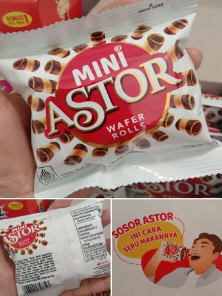 Mayora Authentic Astor Indonesia Mini Size 20g Original Indonesian ...