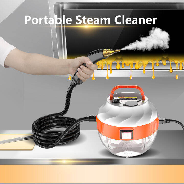 2500W Portable Handheld Steam Cleaner High Temperature Pressurized ... 2500W Portable Handheld Steam Cleaner High Temperature Pressurized ...
