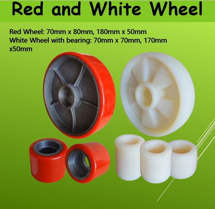 Vision Lifting 8 Top high quality hand pallet truck nylon pu wheel/hand ...