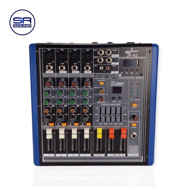 JUMPERS JP42(JP402) เพาเวอร์มิกซ์สเตอร์ดิโอ 180 วัตต์ (สินค้าใหม่ มีหน้าร้าน) | Lazada.co.th