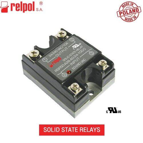 Solid State Relays / โซลิดสเตตรีเลย์ - Relpol (Made in Poland) | Lazada ...