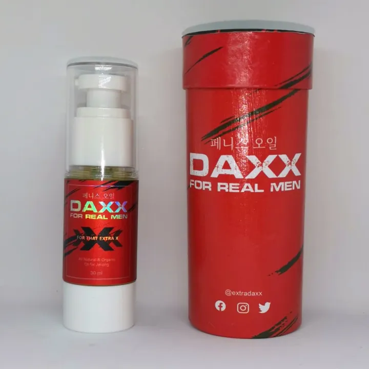 Authentic Daxx Premium Spray Male Organ Enlarger and Enhancer Sexual Wellness Organic Lubricant ...