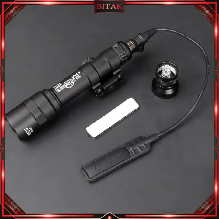 Bitak M600 M600B Scout Light Tactical Led Mini Flashlight 20Mm Picatinny Hunting Keymod Rail ...