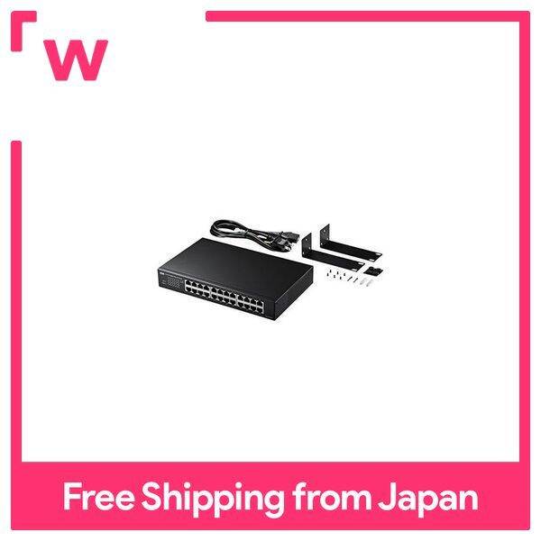 SANWA SUPPLY Giga LAN-GIGAH24L Hub Alih Kompatibel (24 Port) dengan Fungsi Deteksi Loop | Lazada ...