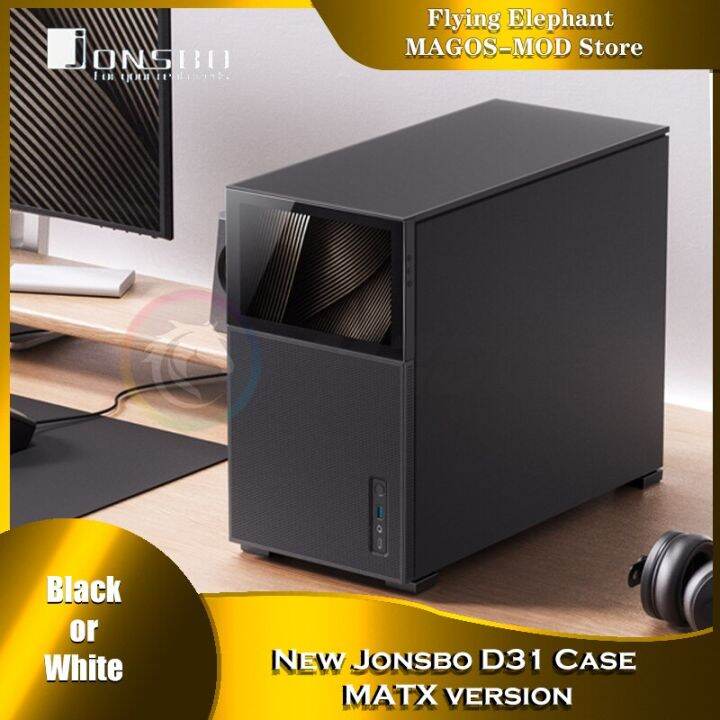 Jonsbo PC Gamer Case DIY 360 Water Cooling Computer Chassis Side-Glass ...