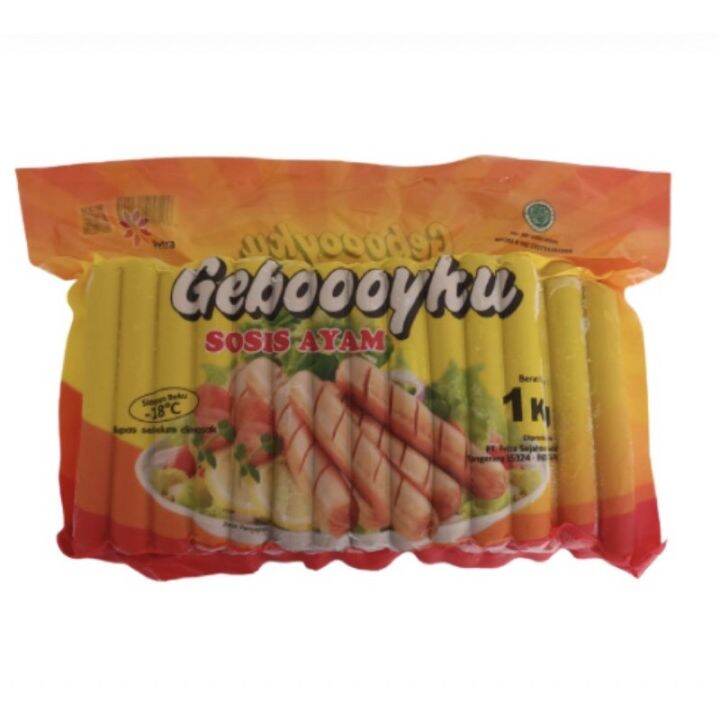 Sosis Ayam Geboy 1kg | Lazada Indonesia